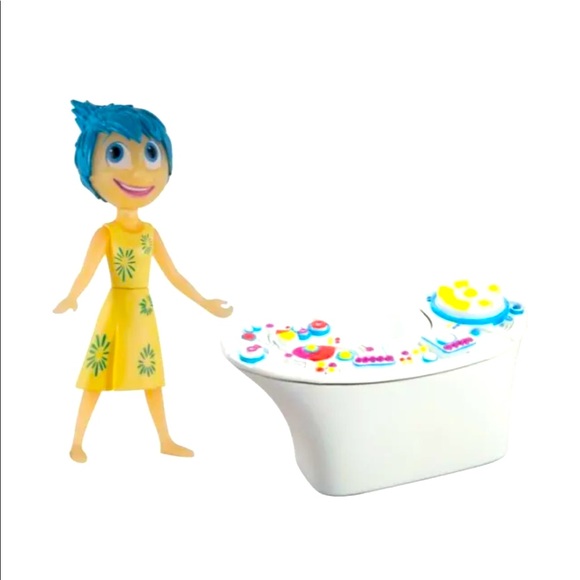 Disney | Toys | Disney Inside Out Console Playset Joy Light Up Figure ...